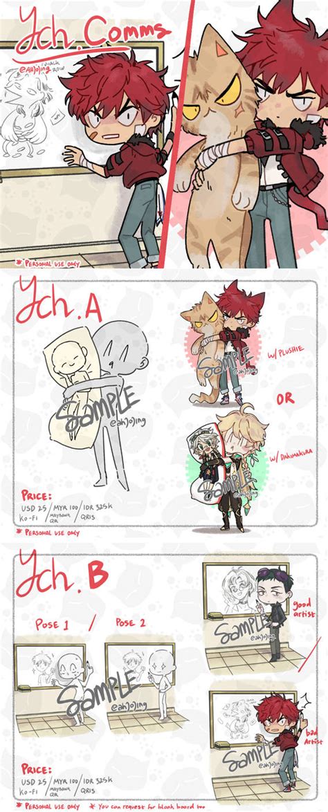 Ych Commission Open By Ahjojing On Deviantart