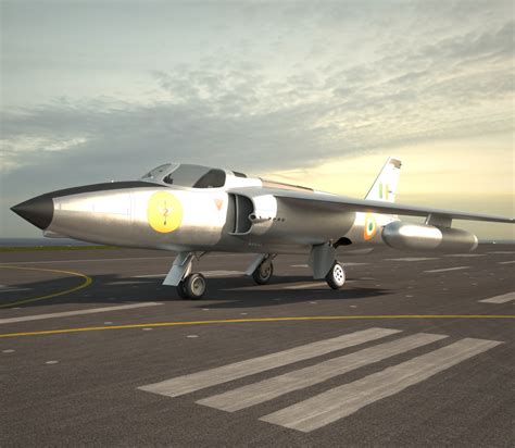 Hal Ajeet 3d Model Download Fighter On