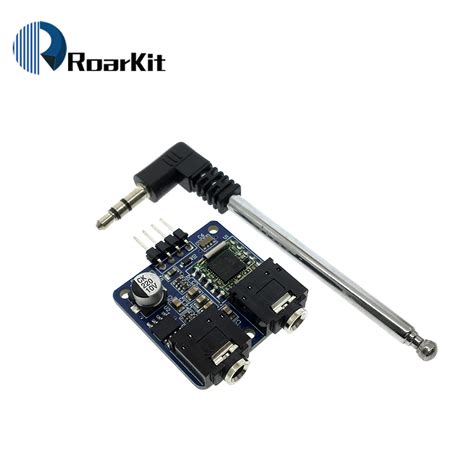 Tea5767 Fm Stereo Radio Module For Arduino 76 108mhz With Free Antenna Reverse Polarity