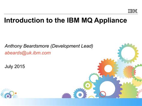Ibm Mq Appliance Slideshare Ppt Computing Technology And Computing