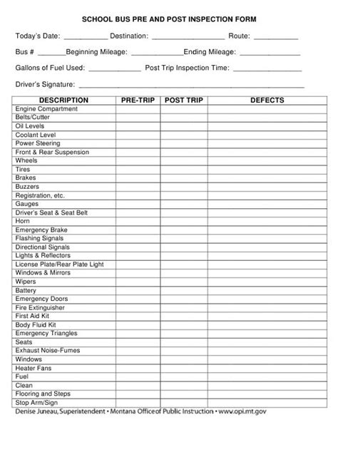 Class B Pre Trip Inspection Checklist Pdf Answer Key Pdf