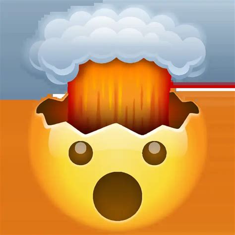 Exploding Head Emoji Meaning Copy And Paste Emoticon SYMBL