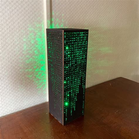 The Matrix Green Code Lamp Zodern