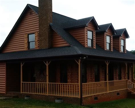 Vinyl Log Siding Home Design Ideas Pictures Remodel And Decor