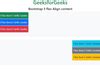 Bootstrap 5 Flex Align Items GeeksforGeeks