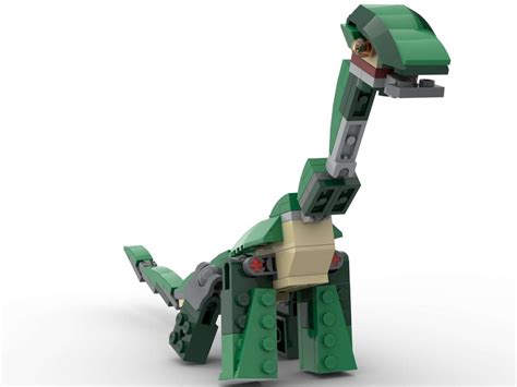 Lego Moc Brachiosaurus 31058 Alternate Build By Macharius Rebrickable Build With Lego