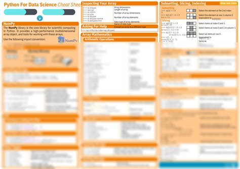 Solution Python Cheat Sheet Studypool