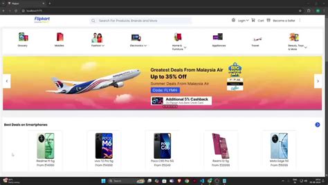 Balaji D On Linkedin Webdevelopment Html Css Reactjs Flipkartclone Veitechnologies