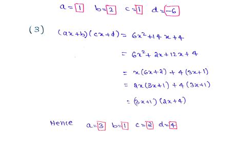 [solved] three polynomials are factored below but some coefficients