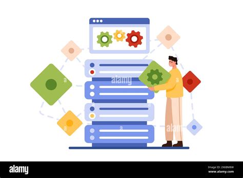 Decentralized Application For Peer To Peer Network Connection Fintech Service Tiny Man Using