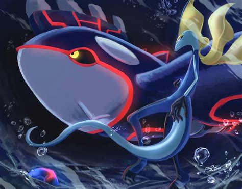 Inteleon And Kyogre Pokemon Drawn By Ka Neito Danbooru