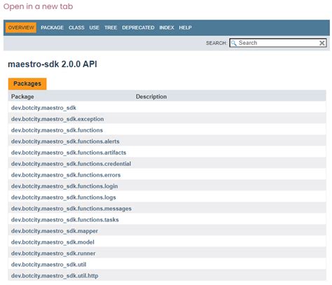 Whats New In Our Documentation For The Java Language Blog Botcity Content For Automation