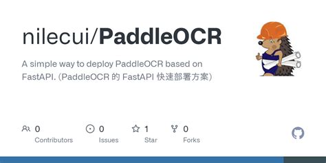 Github Nilecuipaddleocr A Simple Way To Deploy Paddleocr Based On Fastapi Paddleocr 的