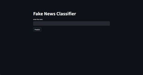 Fakenews Machinelearning Logisticregression Streamlit Datascience Ai Kamran Shah