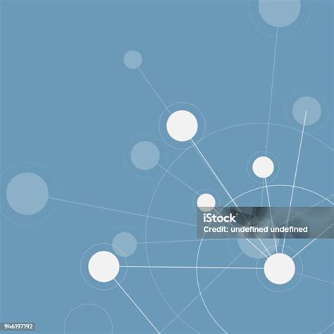 Abstract Vector Network Connection Structure Stock Illustration