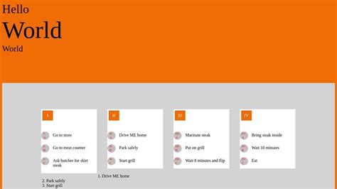 Css Counter Template