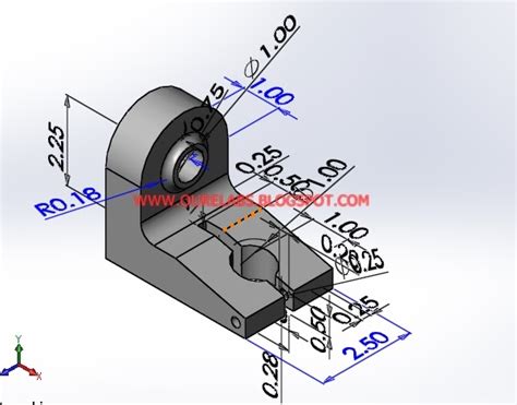 Solidworks Part Creation 88 Step By Step Procedure Ourengineeringlabs