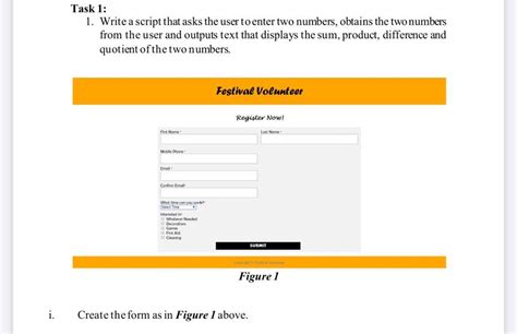 Solved Task 1 1 Write A Script That Asks The User To Enter