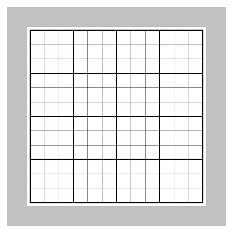 Sudoku Blank Grid Sheets 10 Free Pdf Printables Printablee