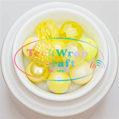 Mono Colour Bead Sets Teckwrap Craft Australia