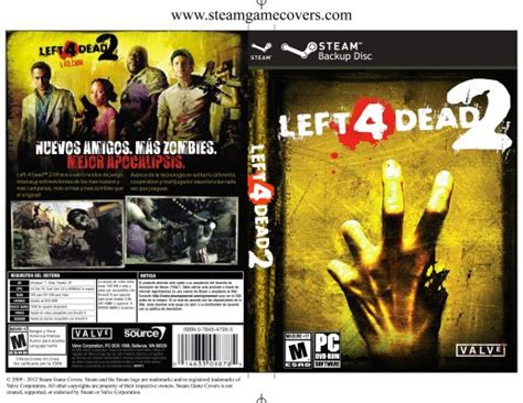 Steam Game Covers Left 4 Dead 2 Box Art