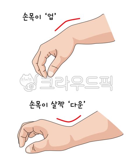 손 손모양 손가락 손목업 손목다운 사진 이미지 일러스트 캘리그라피 마음하나작가