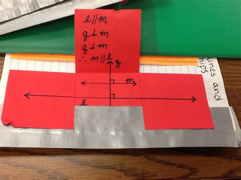 Journal Wizard Geometry Types Of Lines And Relationships