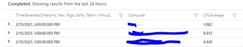 Azure Vm Avage Cpu Usage Past 30 Days Stack Overflow