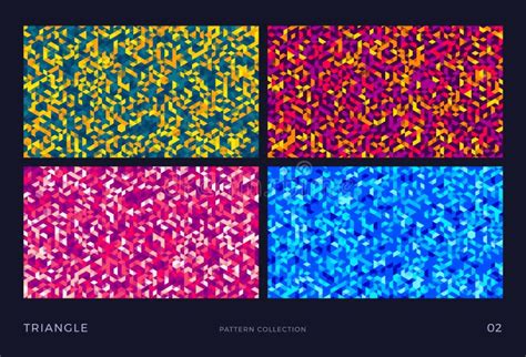 Polygon Patterns Stock Vector Illustration Of Fabric 18754147