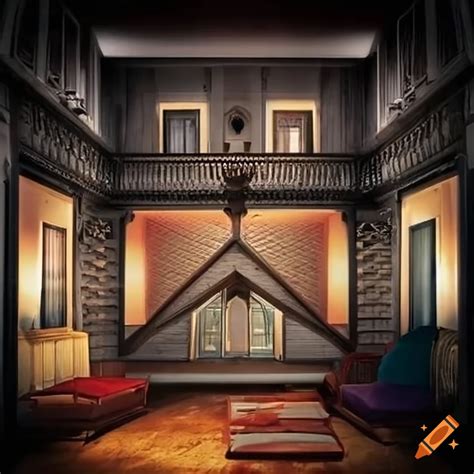 Inside View Of A House On Craiyon