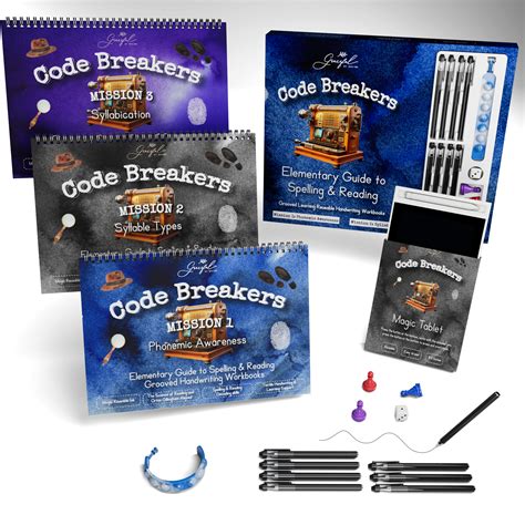 Learn To Read And Spell Code Breakers Grooved Reusable Workbooks Grooved Learning
