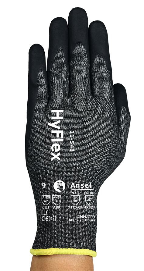 Hyflex S 7 Ansi Cut Level A7 Cut Resistant Gloves 811cy7