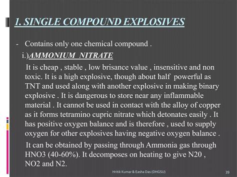 Explosives And Its Classification Pdf
