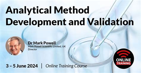 Analytical Method Development And Validation Symmetric Training