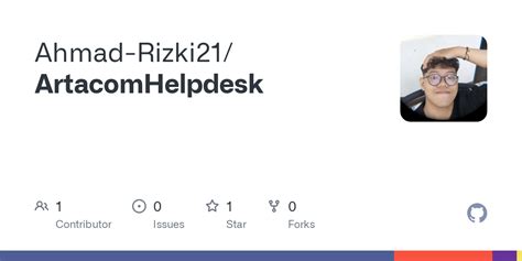 GitHub Ahmad Rizki21 ArtacomHelpdesk