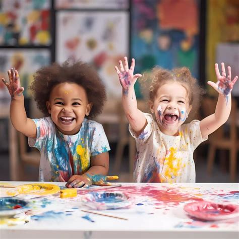 Niños Pintando Imágenes Fotos Y Fondos De Pantalla Para Descargar Gratis