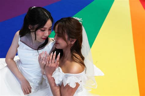 In Pictures Thailand Holds Its First Same Sex Weddings January 23