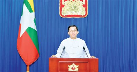 နိုင်ငံတော်စီမံအုပ်ချုပ်ရေးကောင်စီဥက္ကဋ္ဌ နိုင်ငံတော်ဝန်ကြီးချုပ် ဗိုလ