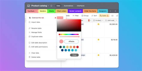 Nocodext On Linkedin Airtable Nocode Uiextended Colorize Table Grouping