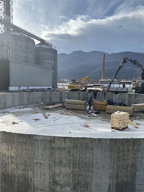 Изграждане на силози Инекс Трейд ЕООД Строителство и строителна механизация Враца