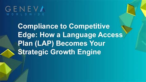 The Advantages Of Language Access Plans For Businesses