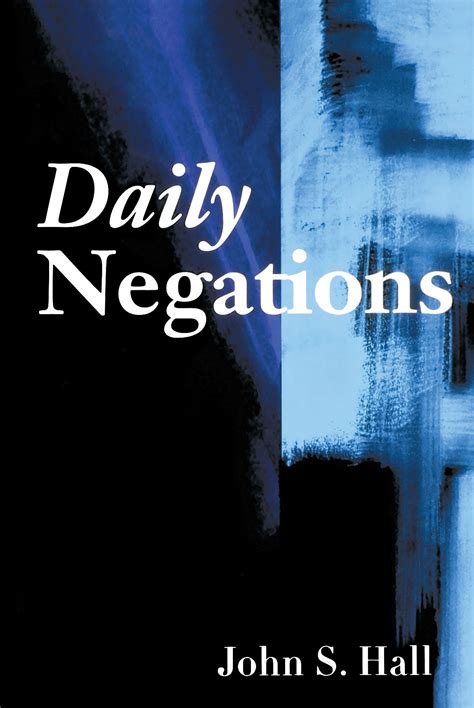 Daily Negations By S John Hall Penguin Books Australia