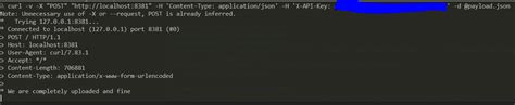 Uploading BOM Via Curl Is Not Working Issue 2004 DependencyTrack
