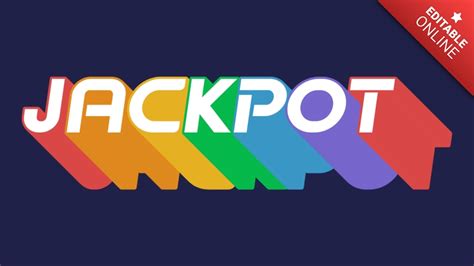 Jackpot Text Effect Generator