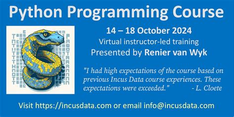 Jacqui Coosner On Linkedin Incusdata Codingmatters Programmertraining Pythonprogramming