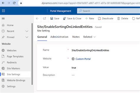 Tip Enabling Column Sorting On Related Tables In Power Apps Portals