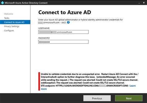 Intermittent Failure Of Azure Ad Connect Directory Synchronization