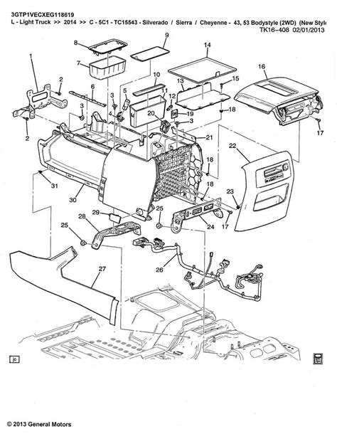 2015 Chevy Silverado 1500 Parts Diagram And Breakdown