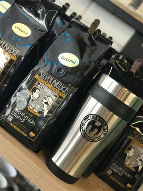 Mothman Silver Travel Tumbler
