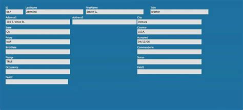 Creating Forms With Openoffice Base Using The Forms Wizard To Create